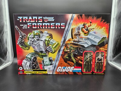 Transformers x G.I. Joe Actionfigur Autobot Kup Triple T | eBay.de