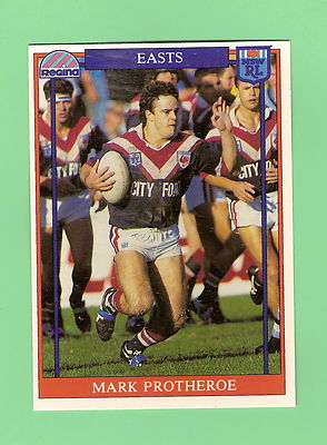 1993 EASTERN SUBURBS ROOSTERS RUGBY LEAGUE CARD #112 MARK PROTHEROE | eBay