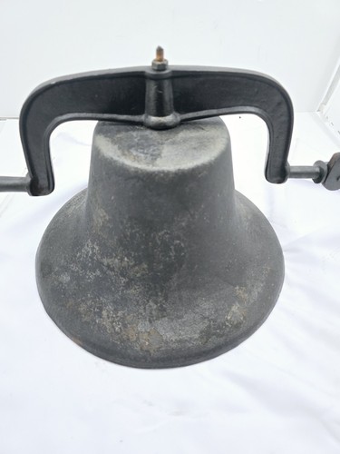 Antique Cast Iron Church School Bell | eBay