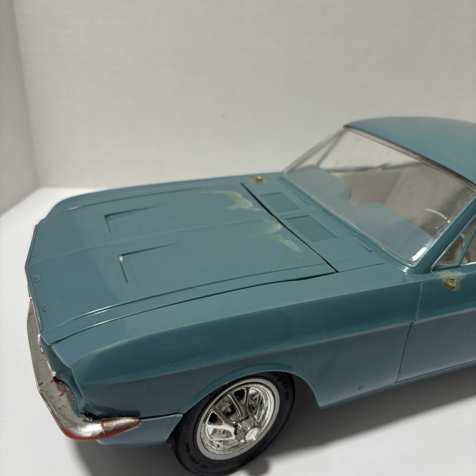 1960s Wen-Mac AMF Ford Mustang GT Fastback 2 + 2 16” Model w/box | eBay