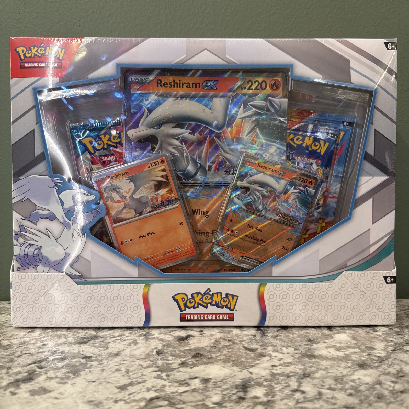 Target Exclusive Pokemon TCG Reshiram & Archaludon EX Collection Box ...