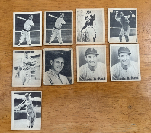 1939 PLAY BALL GUM INC. BASEBALL CARD LOT of 9 | eBay