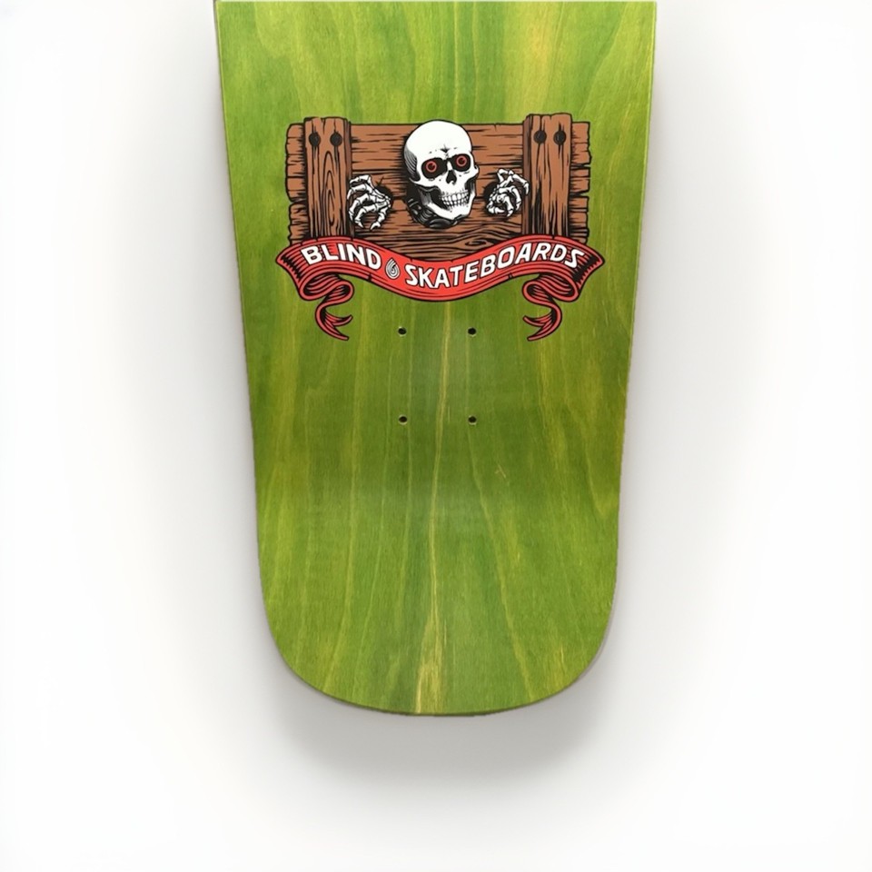Jason Lee 2017 Re-Issue Skateboard - Blind Dodo Skull-Yellow Stain-RARE ...