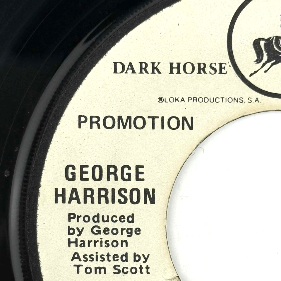 George Harrison This Song White Label Promo 45 WLP 7" Single record ...