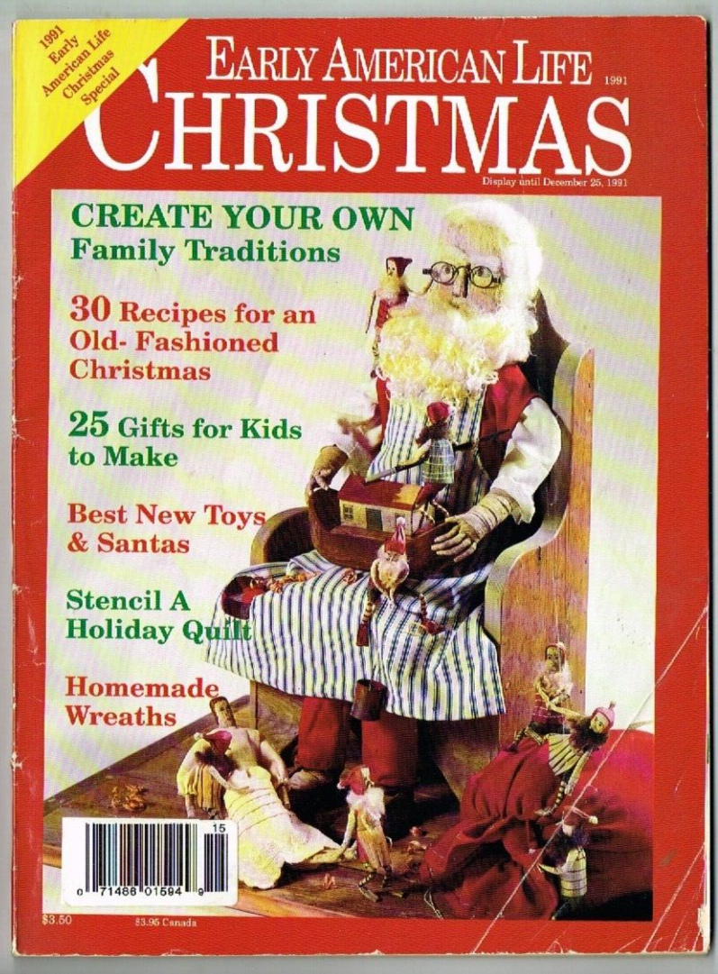 Early American Life Christmas Issue Christmas And Commerce Plus A