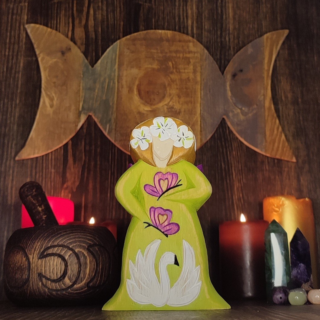 Etain goddess statue Irish Celtic mythology Pagan decor Witchcraft ...