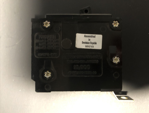 Cutler Hammer E7819 20 AMP Circuit Breaker 1 POLE Quick lag 120/240V ...