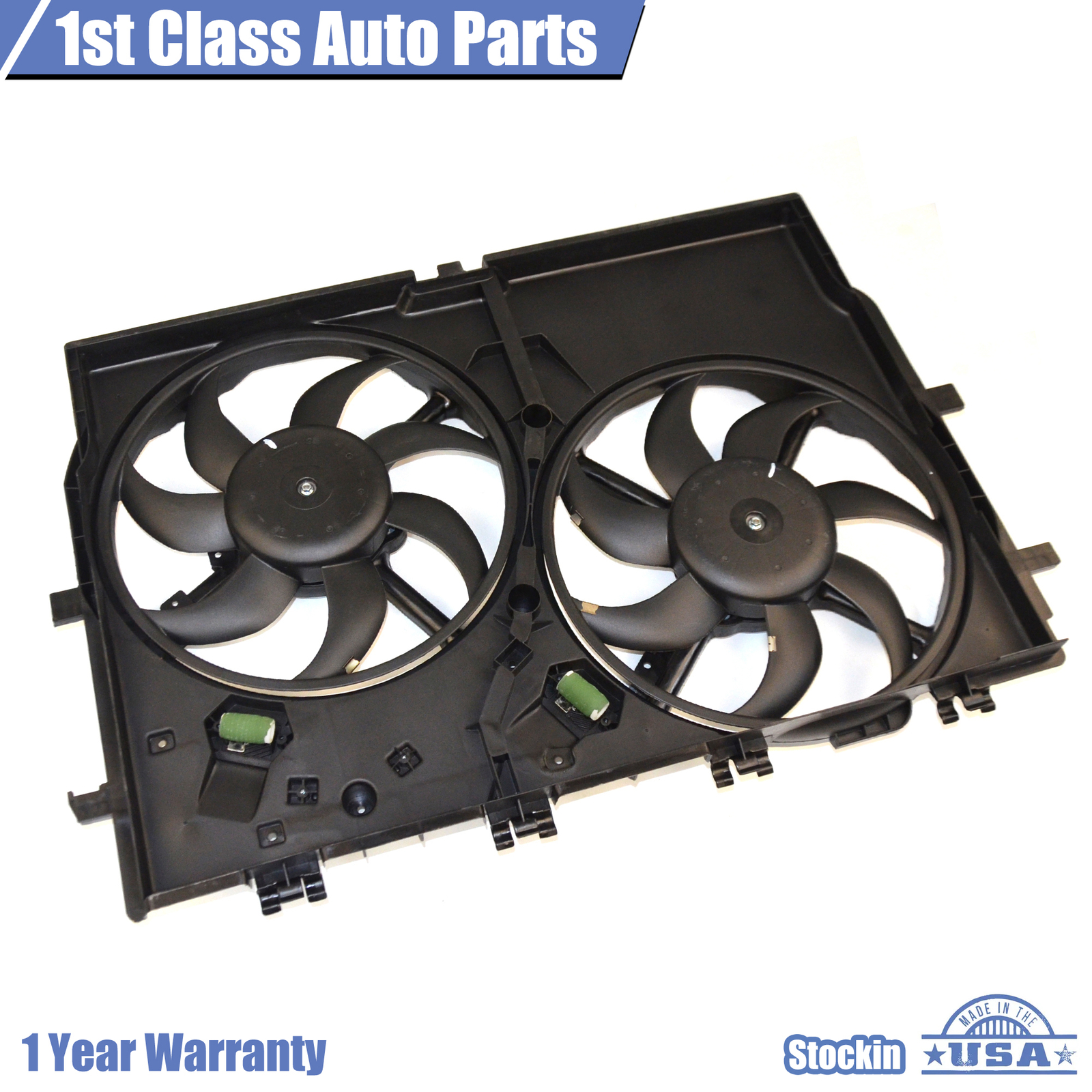 Radiator Cooling Fan Assembly for 2014-2019 Ram ProMaster 1500 2500 ...