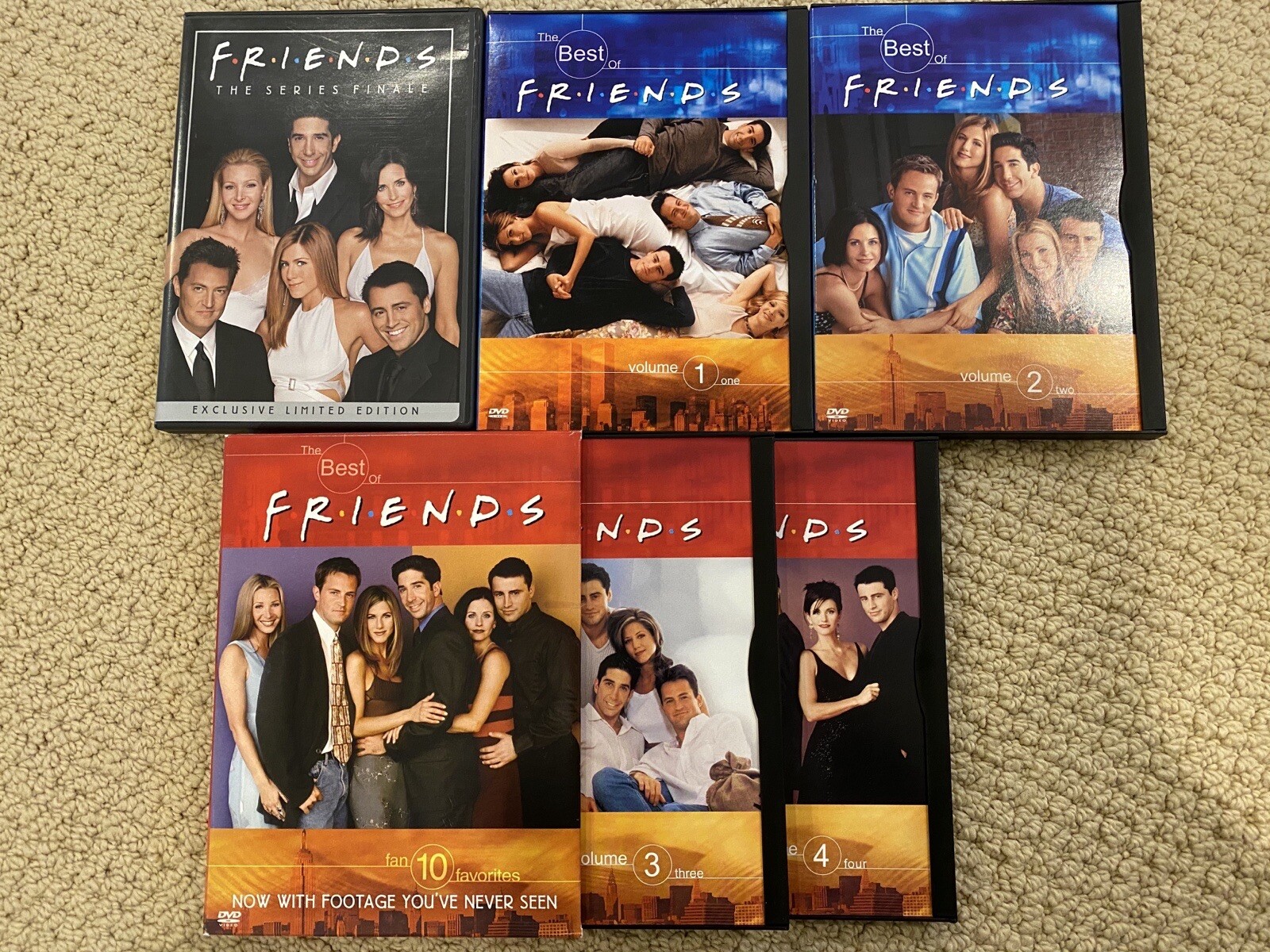 The Best of Friends, Vol. 1-4 & The Series Finale DVD - NEW w/o wrapper ...