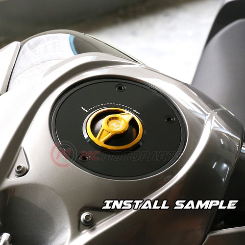 GOLD CNC REVO Quick Lock fuel Gas Cap For Yamaha FZ8 Fazer 09-12 11 10 ...