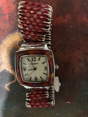 Narmi Rhinestone Band Watch | eBay