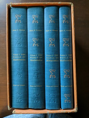 The World of Mathematics 4 volume set by James Newman | eBay