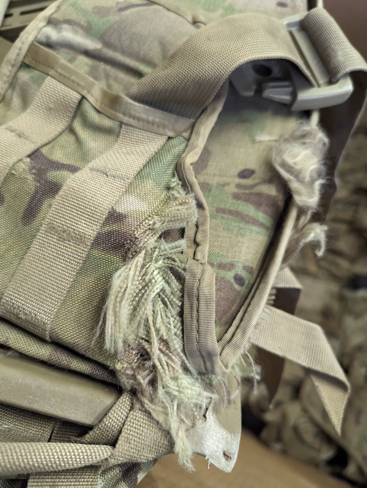 DEFECT - USGI ISSUED MOLLE II LARGE RUCKSACK MULTICAM OCP COMPLETE ...