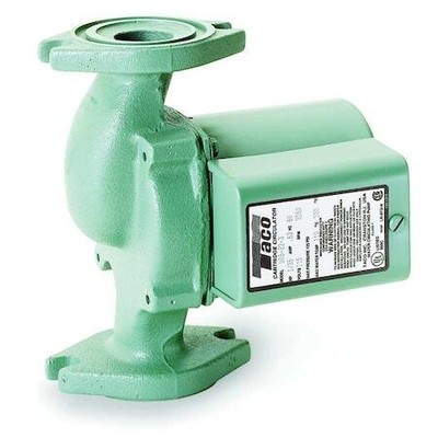 Taco 005-F4y Hvac Circulating Pump, 1/35 Hp, 230, 1 Phase, Flange ...