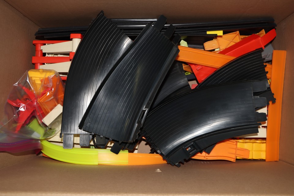 Vintage Mattel Hot Wheels Track Accessories Joiners Misc LOT | eBay