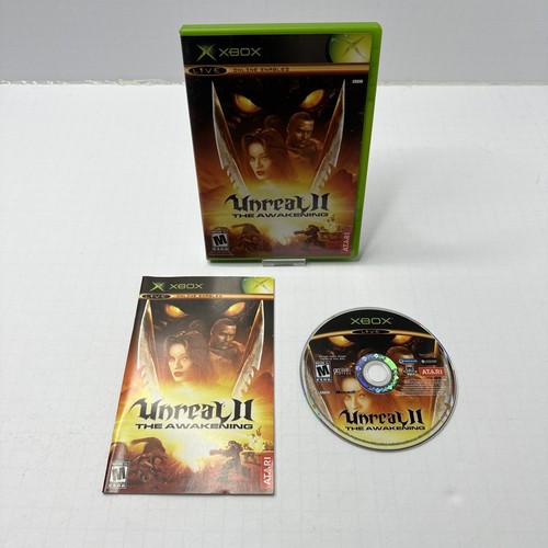 Unreal II: The Awakening (Microsoft Xbox, 2004) Complete Tested Working ...