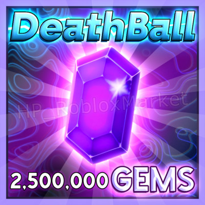2,500,000 GEMS Death Ball 💎CHEAP・FAST DELIVERY⚡ million/sword/aura | eBay