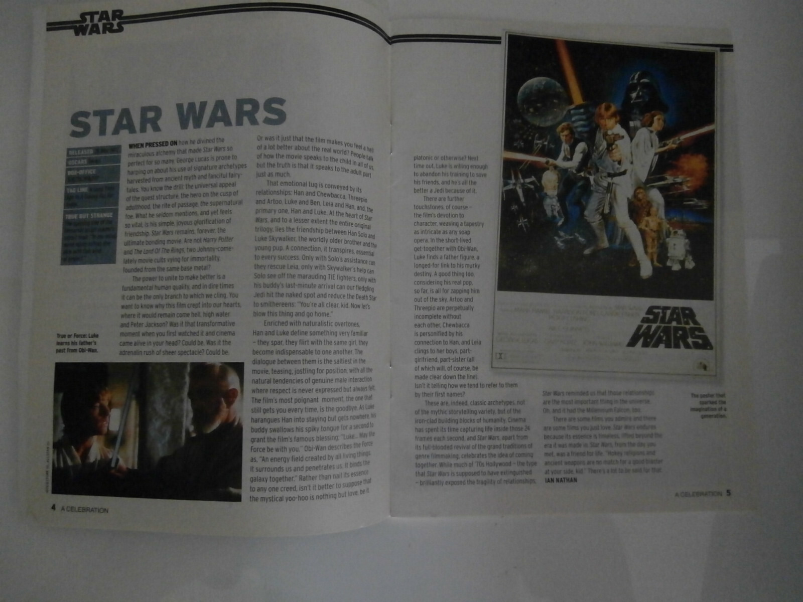 Star Wars a Celebration Booklet 35 pages Rare by Ian Freer | eBay