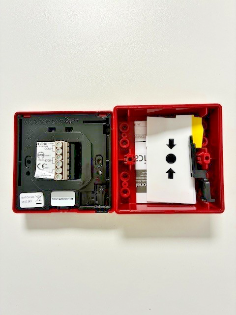 Eaton Weatherproof Conventional Manual Call Point - CXL/G/P/R/BB/470 ...