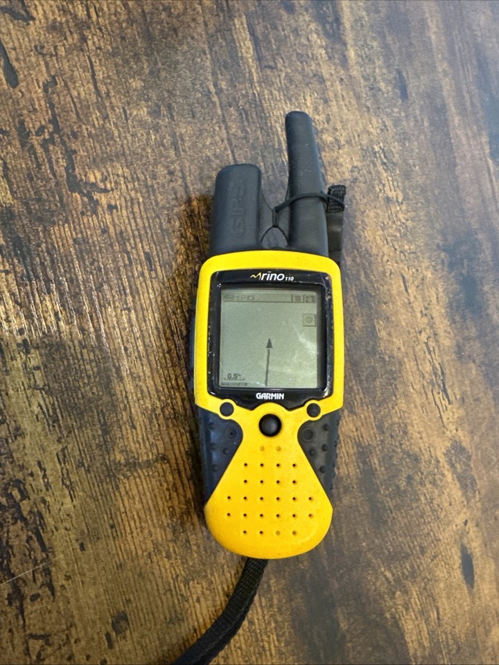 Garmin Rino 110 Handheld GPS Navigator FRS/GMRS Two-Way Radio - Tested ...