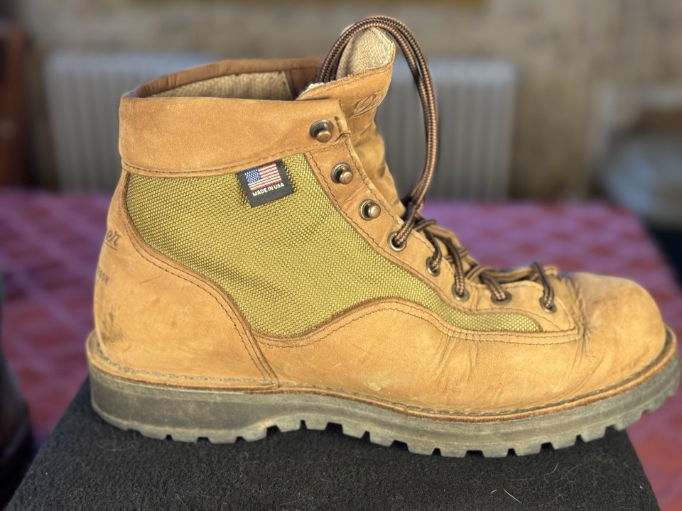 Danner LT II 6” Brown Boots Men’s 8.0 EE 40.5 Gore-Tex Vibram Sole Made ...