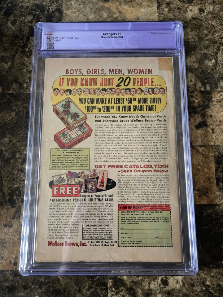 THE AVENGERS #1 CGC 3.0 RESTORED (1ST AVENGERS) MARVEL COMICS 1963 | eBay