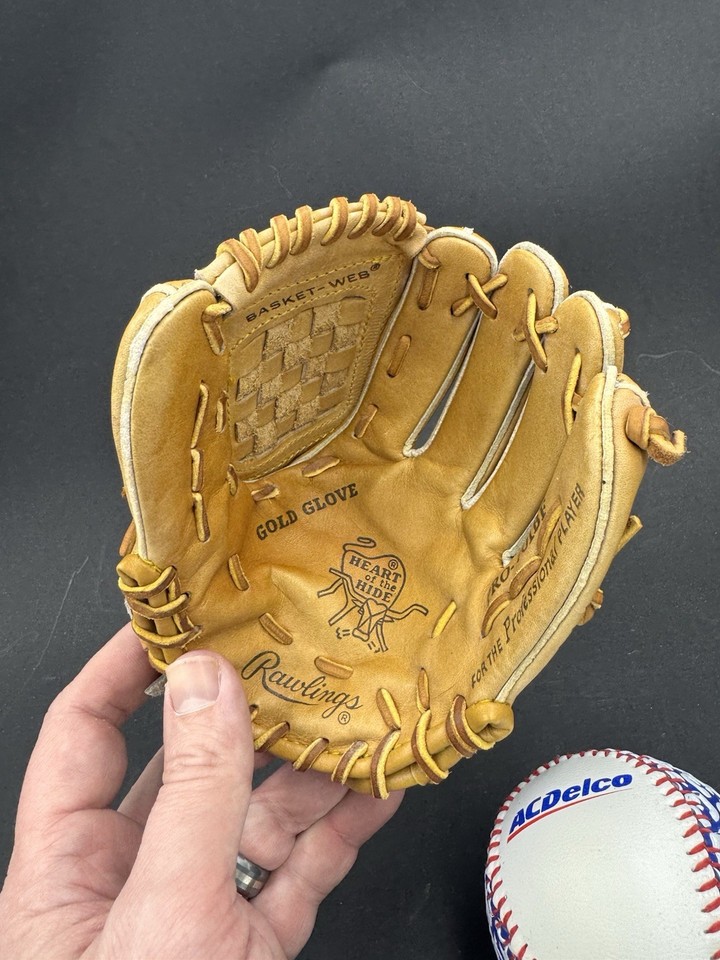 Rawlings Pro-6Hf Heart Of The Hide Gold Glove Cal Ripken Jr Mini ...