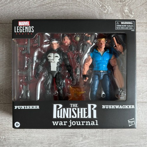 Marvel Legends Punisher & Bushwacker 2 Pack The Punisher War Journal ...
