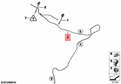 Genuine BMW R55 R55N R56 R56N Windshield Wiper Washer Hose OEM ...