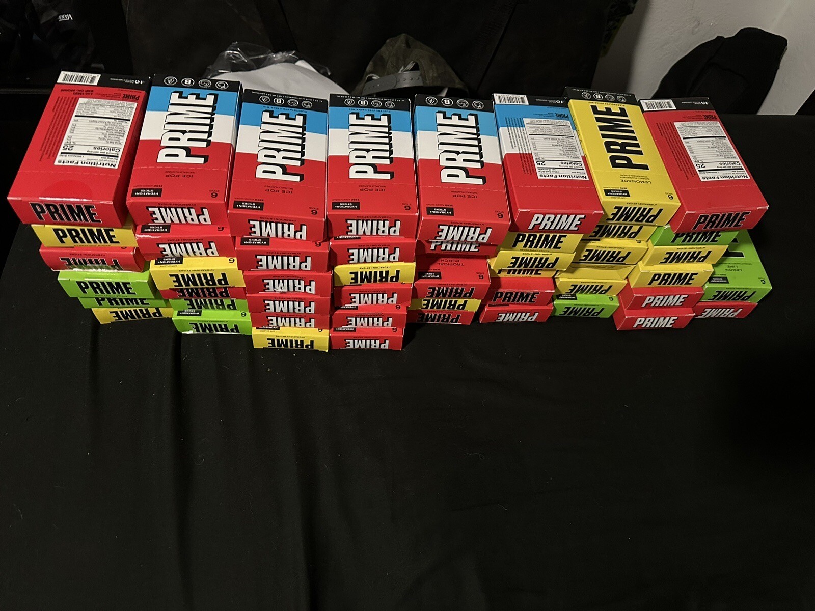 Prime Hydration Sticks (6) Per Box Electrolyte Lot of (40) Boxes Powder ...