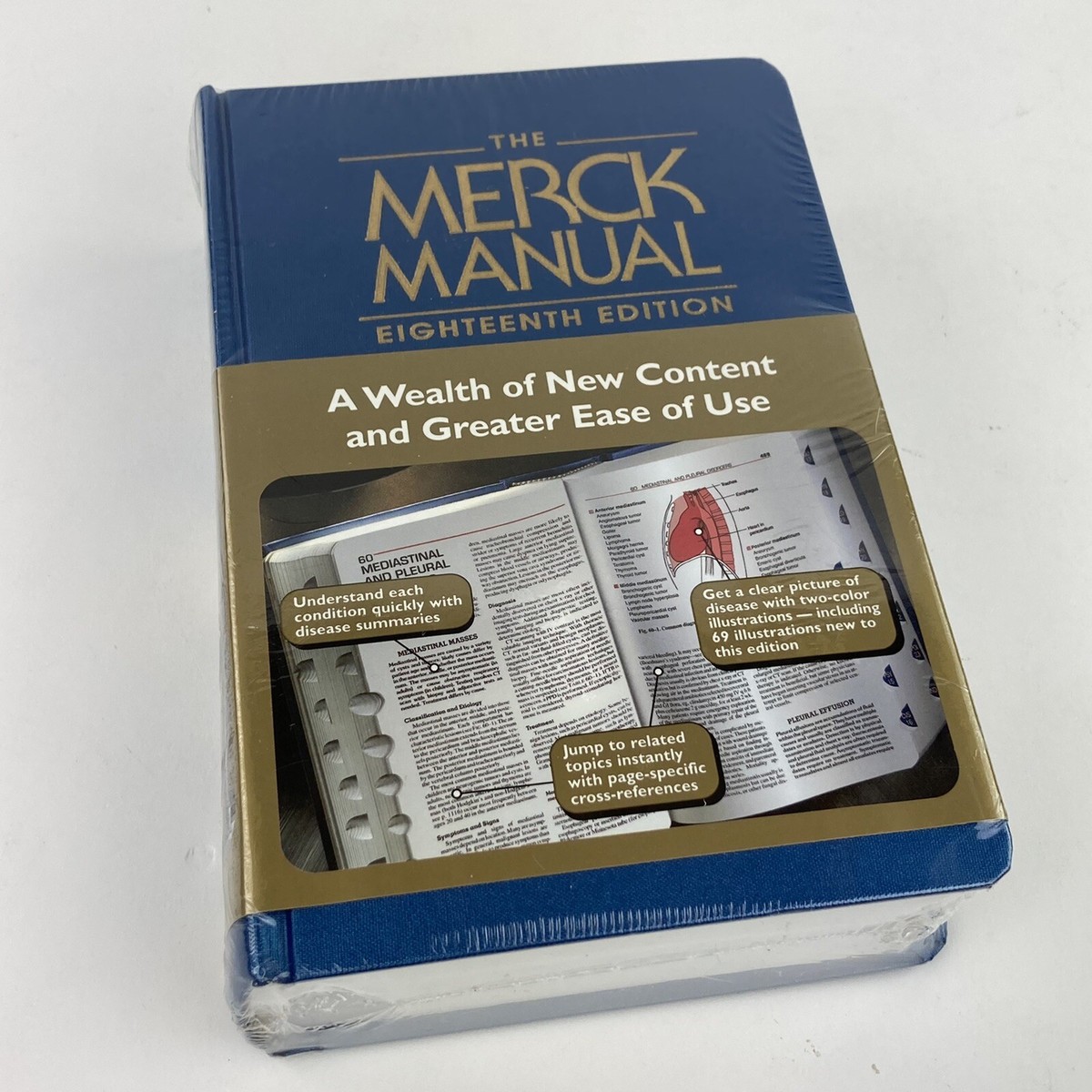 Merck Manual Photo Of The Front Pages Of The First Edition Of Merck`s