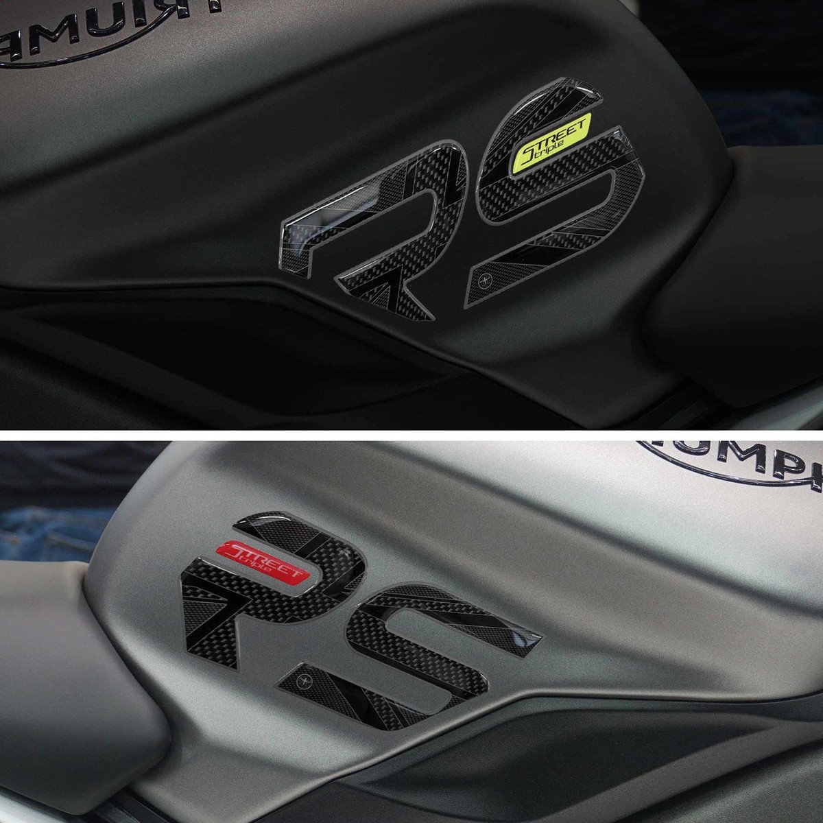 Street Triple Logo Stickers Triumph Street Triple 765 R/RS & Moto2