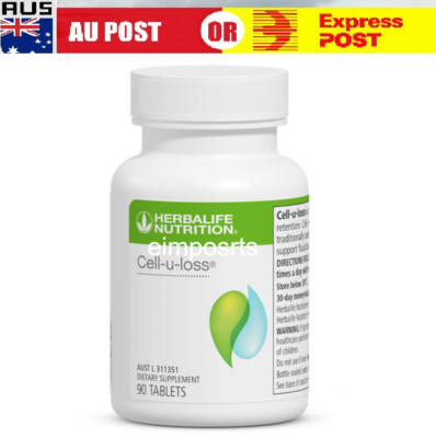 Herbalife Cell U Loss 90 Tablets Reduce Fluid Retention (Lose Water ...