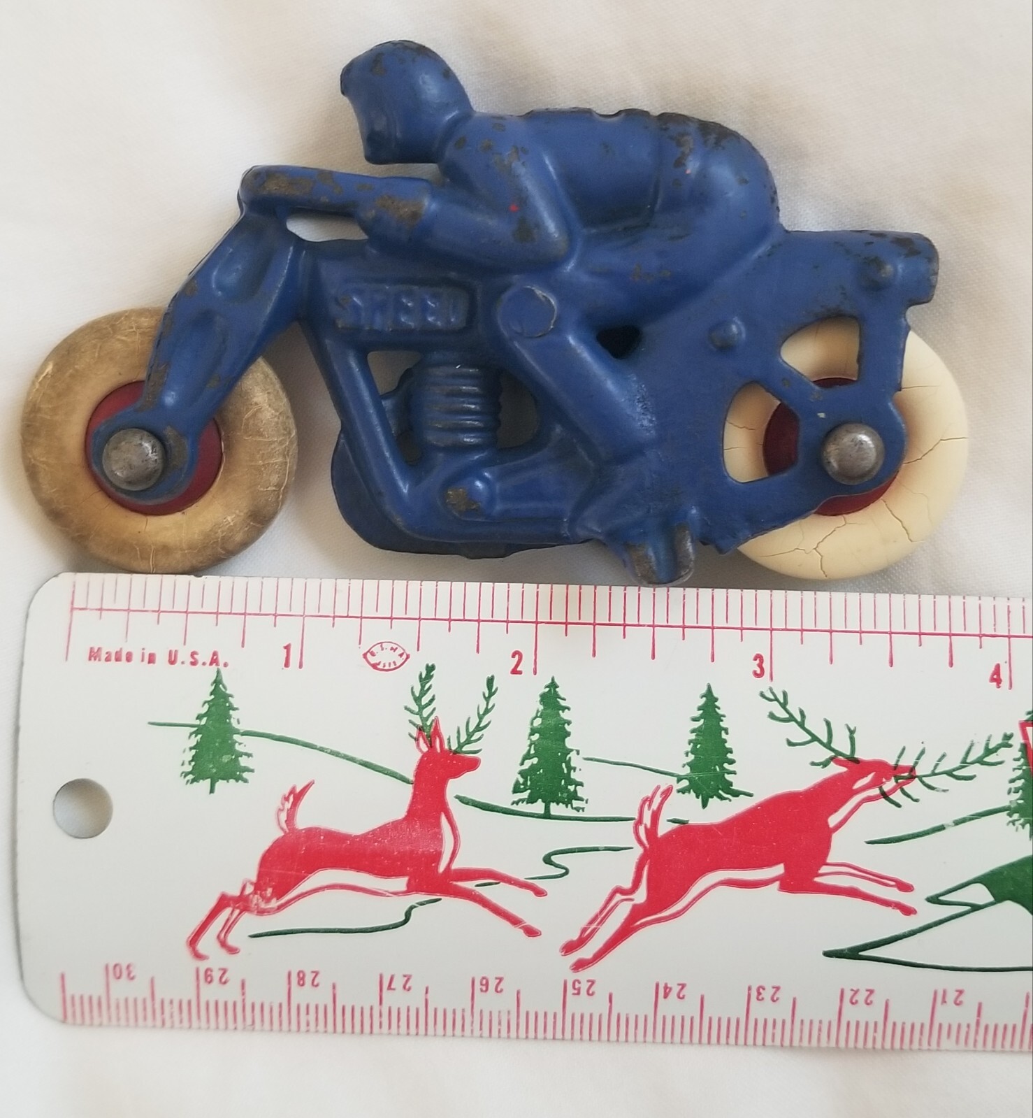 Hubley Speed #5 Racer Cast Iron Motorcycle | eBay