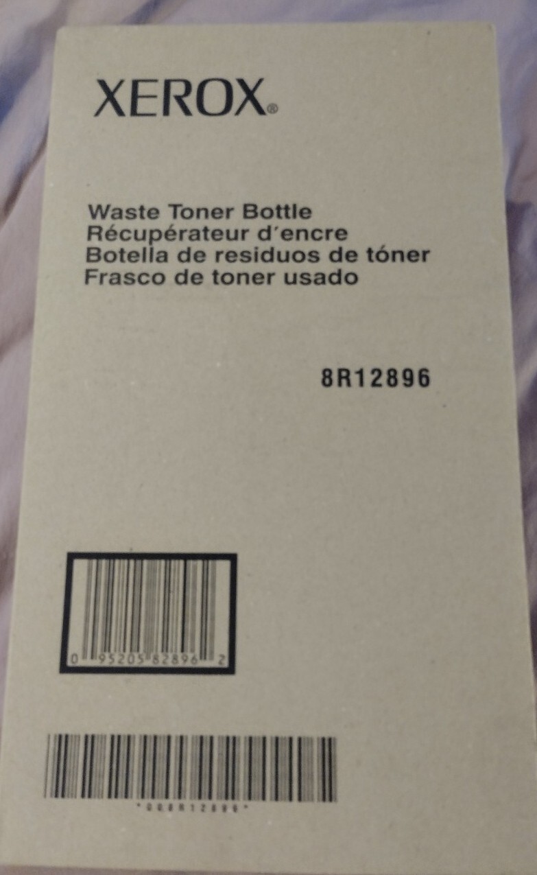 Xerox Waste Toner Bottle 8R12896 for 5655/5665/5675/5687/5735/5740/5755 ...