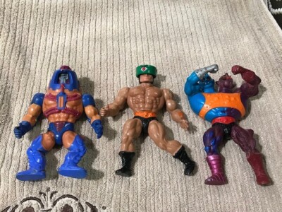 LOT OF (3) HE-MAN MATU FIGURES TWO-BAD, MAN-E-FACES AND TRI-KLOPS Ships ...