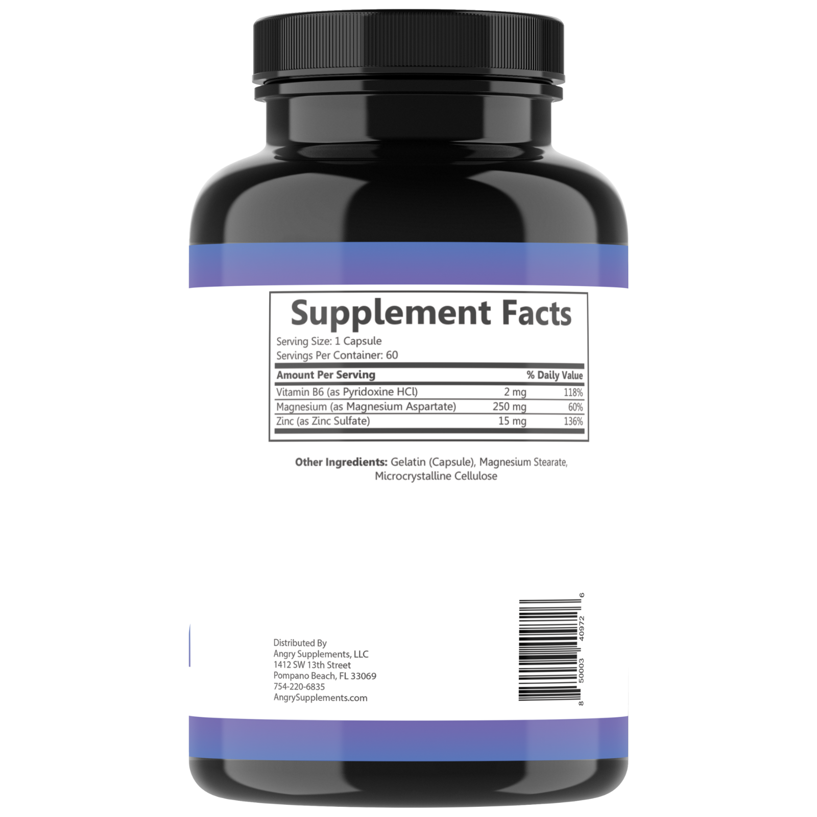 Zinc plus Magnesium & Vitamin B6 Caps, Immune System Support, Immunity ...