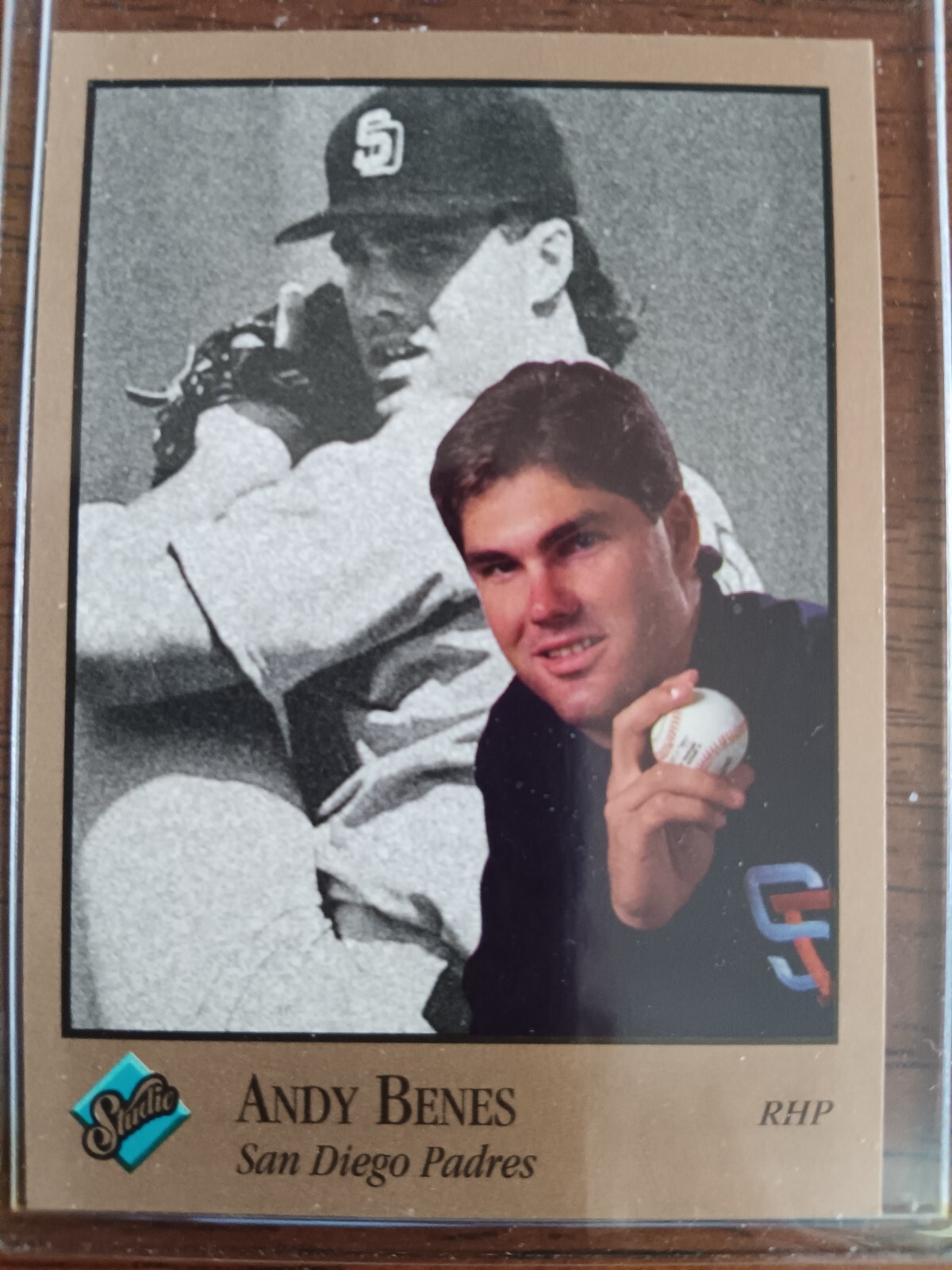 ANDY BENES PADRES 1992 STUDIO BY LEAF BASEBALL CARD #101 | eBay