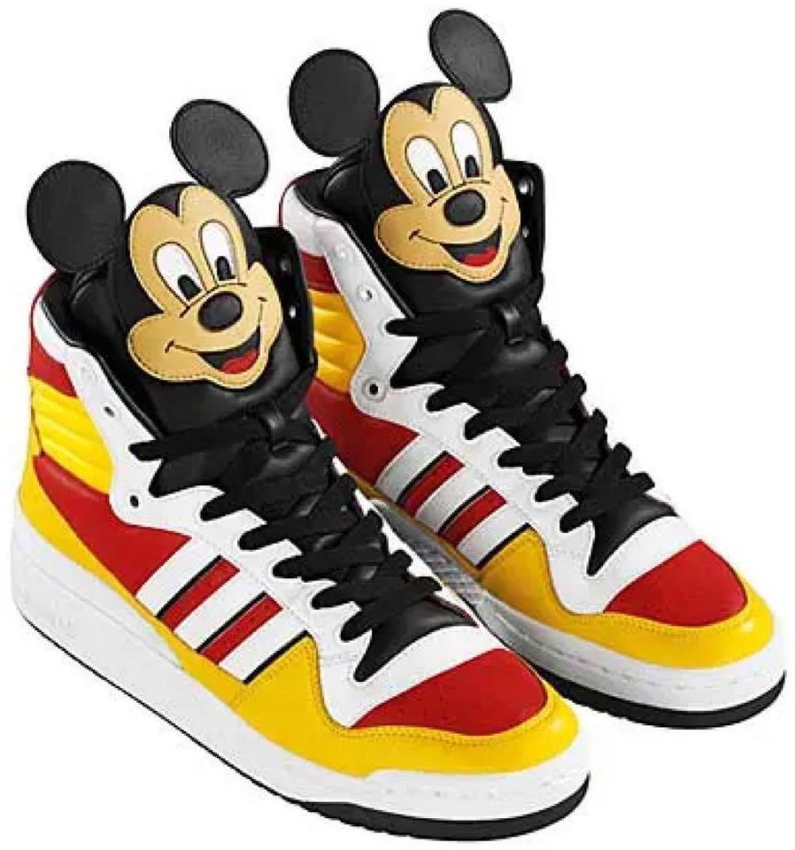 Disney x adidas Jeremy Scott High Mickey Mouse for Sale | Authenticity ...