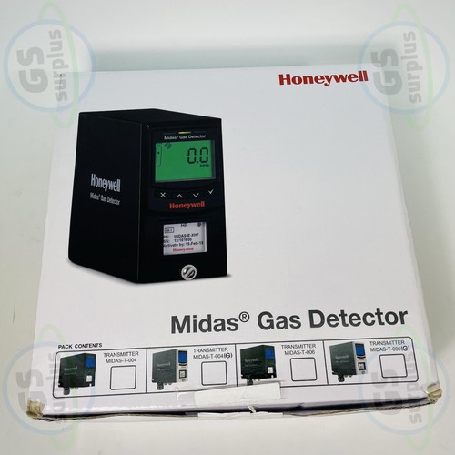New Honeywell MIDAS-T-004 Gas Detector | eBay