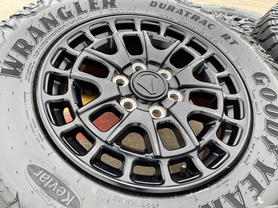 18" Toyota Tundra TSS T FORCE TRD OEM black wheels rims Sequoia 2025 ...