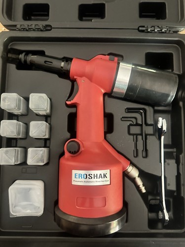 Industrial Hydraulic Pneumatic Riveter Automatic Air Rivet Nut Gun Tool ...