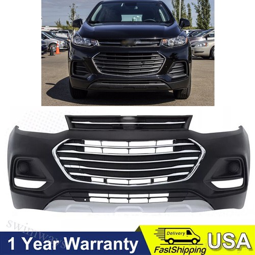 9pcs Front Bumper Cover Upper Lower Complete Grill Kits For Chevy Trax ...