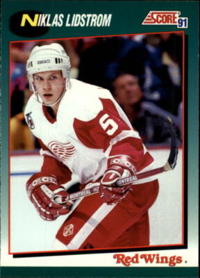 1991-92 Score Rookie Traded #71T Nicklas Lidstrom RC - NM-MT | eBay