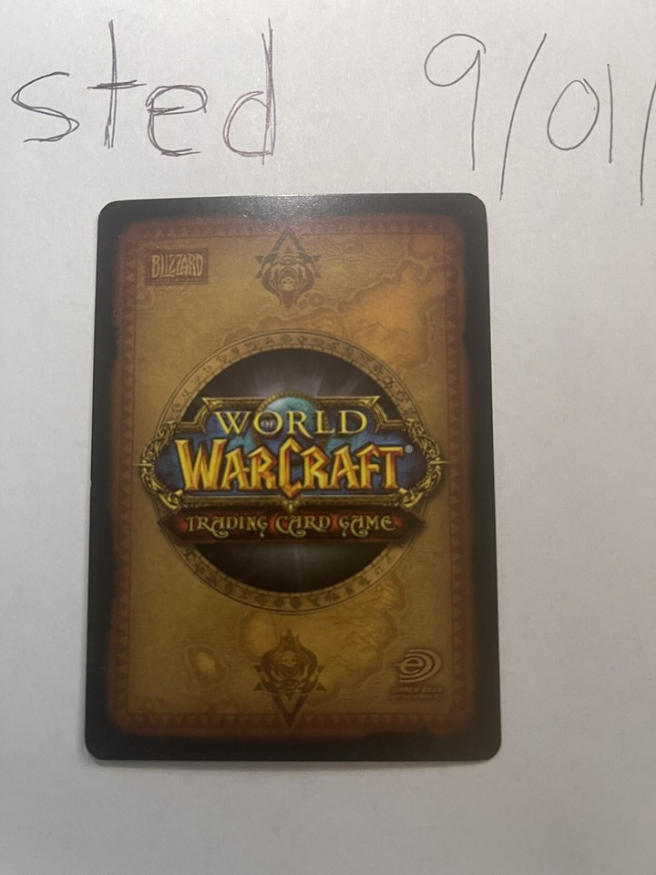 Foil Loot Card World of Warcraft WOWTCG Owned! w/ Flag of Ownership ...