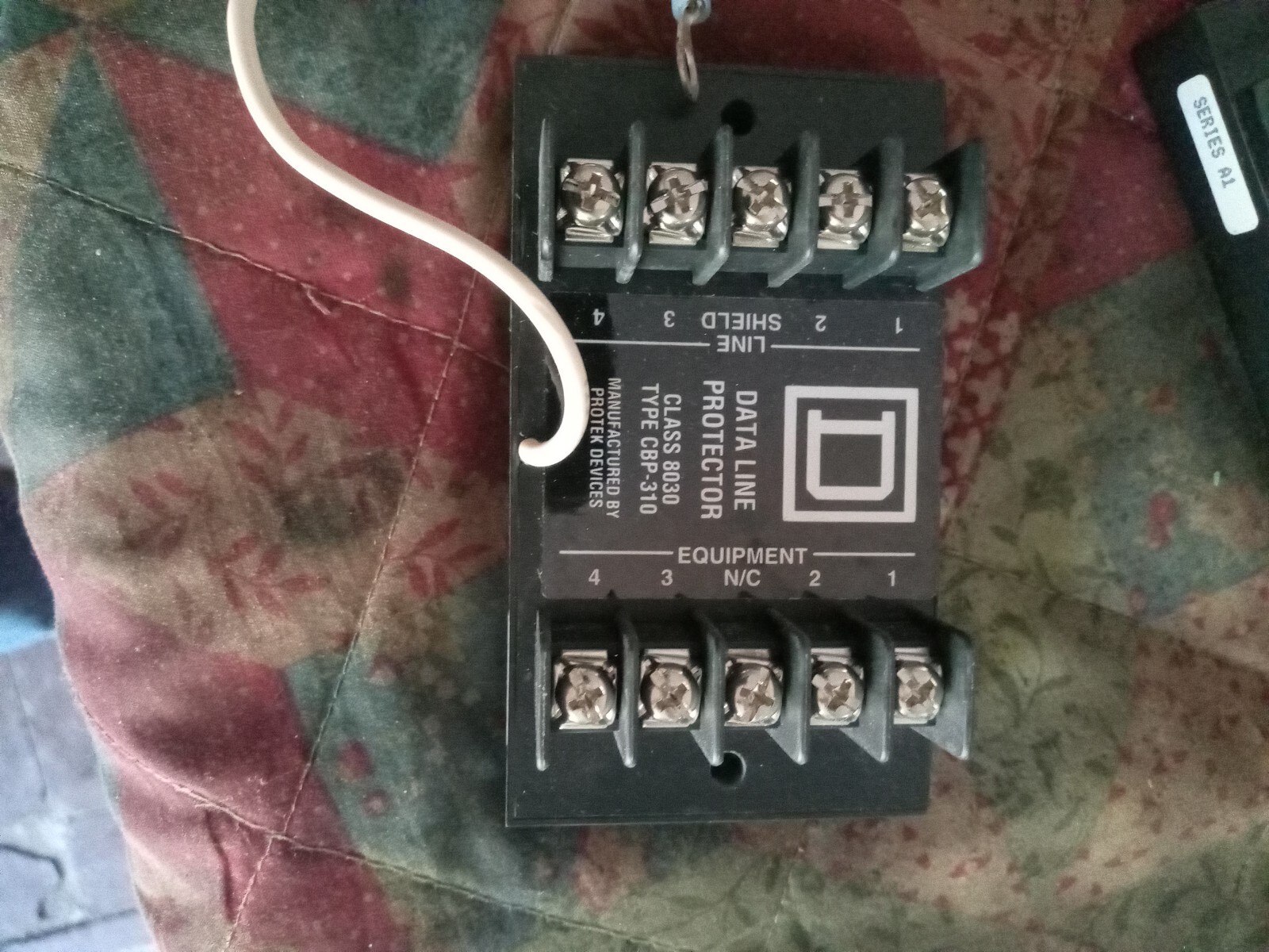 Square D SY/MAX : CBP-310 Data Line Protector, Class 8030 surge shield ...