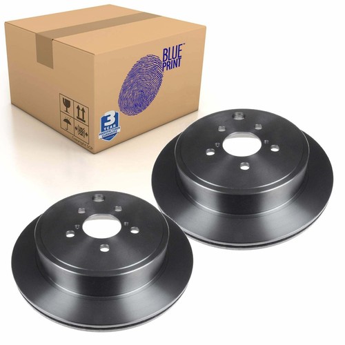 Pair of Rear Brake Disc Fits Toyota GT 86 OE 26700AJ010 Blue Print ...