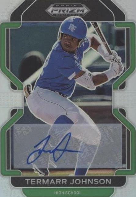 2022 Panini Prizm Draft Picks - Termarr Johnson #PDP4 Silver Prizm ...