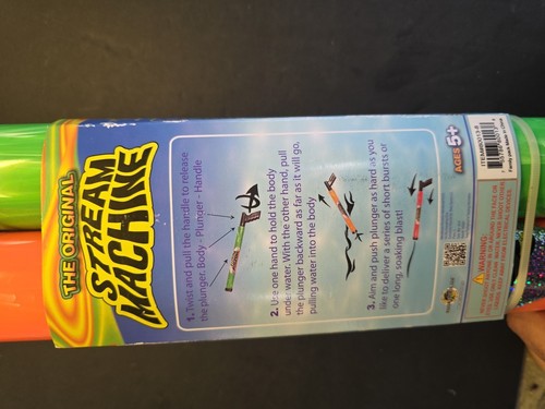 The Original Stream Machine Hydrobolic Water Gun Launcher 2 Pack Fast ...