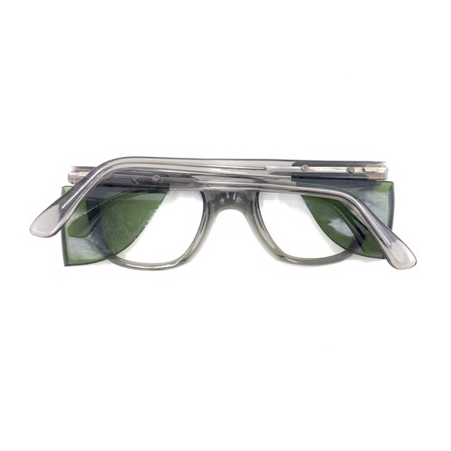 Titmus Z87 Vintage Retro Tart Style Smoke Gray Eyeglasses Frames Side ...
